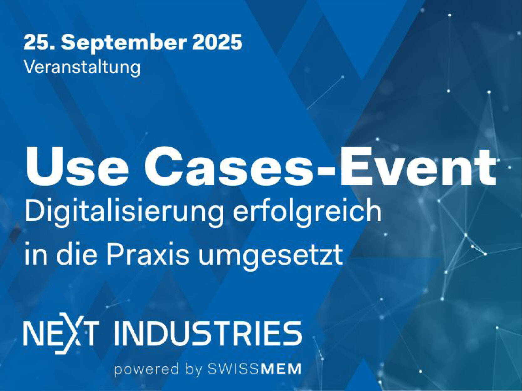 iDIP at the Next Industries Use Cases event on September 25, 2025 ...
